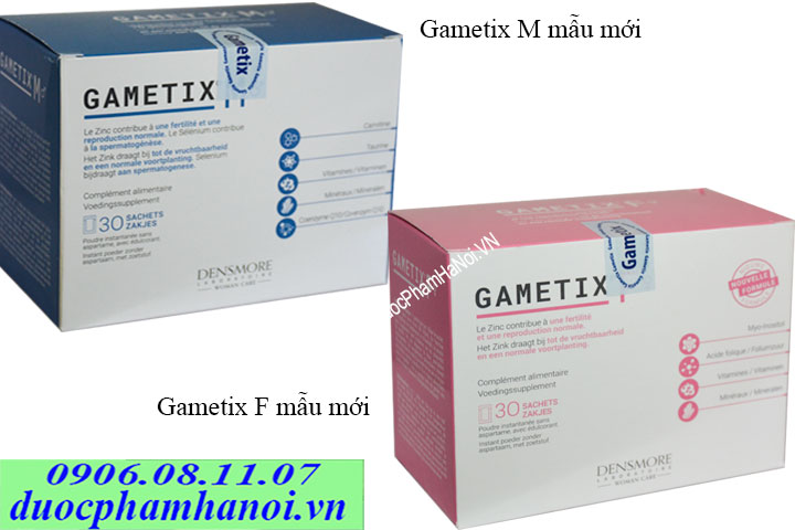 Gametix F 30 Gói Hỗ Trợ Mang Thai Tự Nhiên Cho Nữ Của Pháp