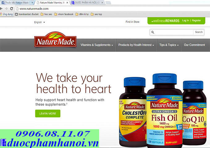 Hướng dẫn check code sản phẩm của Nature Made